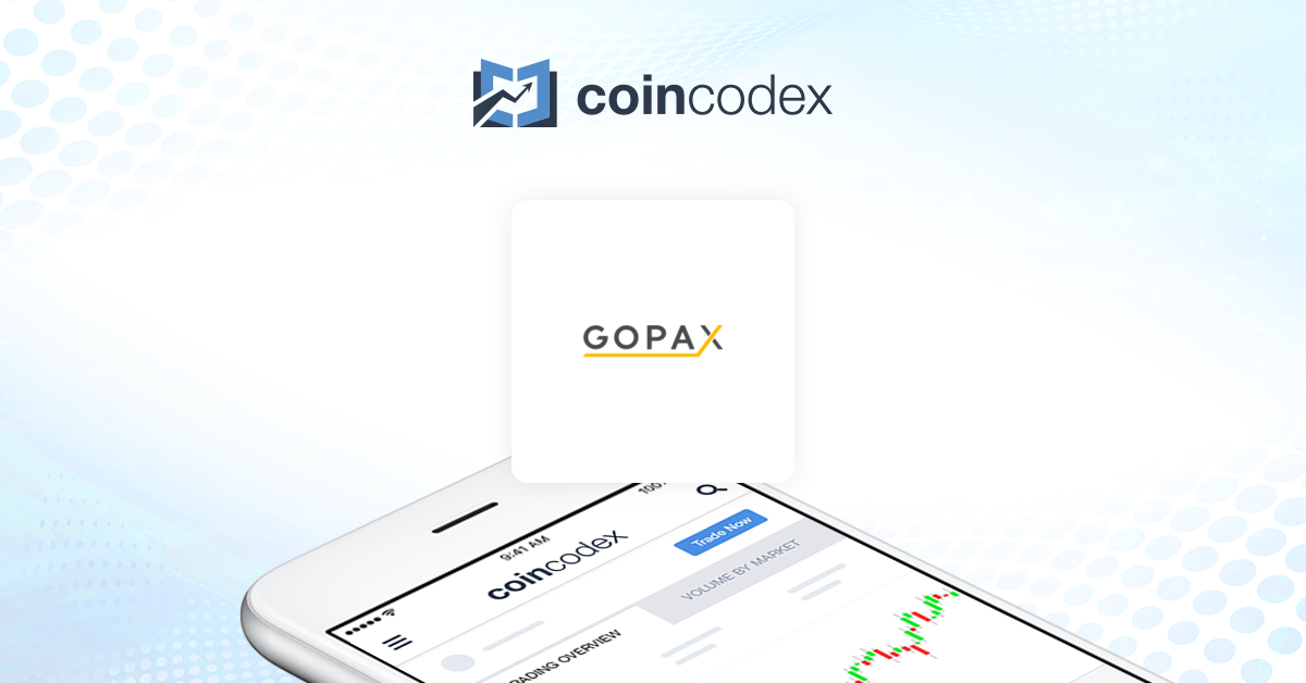 GoPax Exchange - Reviews & Markets | CoinCodex