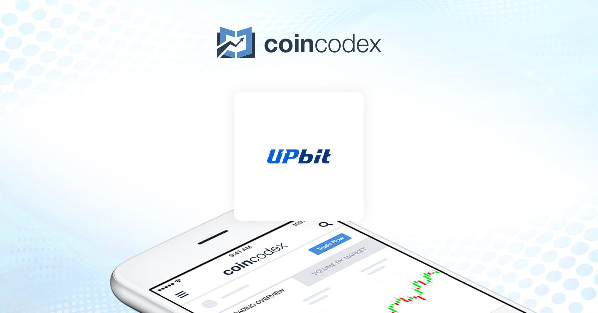 UPbit Exchange - Reviews & Markets | CoinCodex